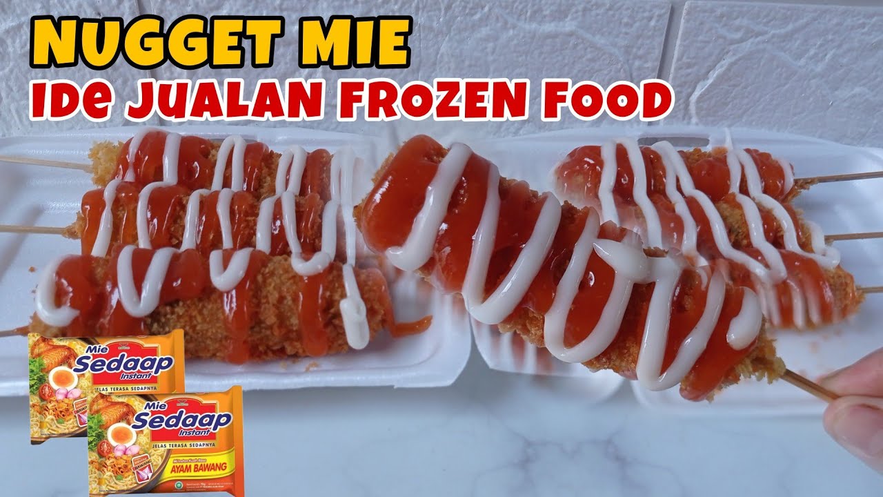 RESEP NUGGET MIE INSTAN - OLAHAN MIE SEDAP MURAH DAN MUDAH - STOK UNTUK ...