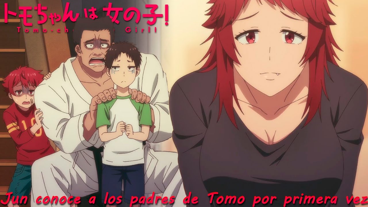 Jun conoce a los padres de Tomo por primera vez | Tomo-Chan is a Girl ...
