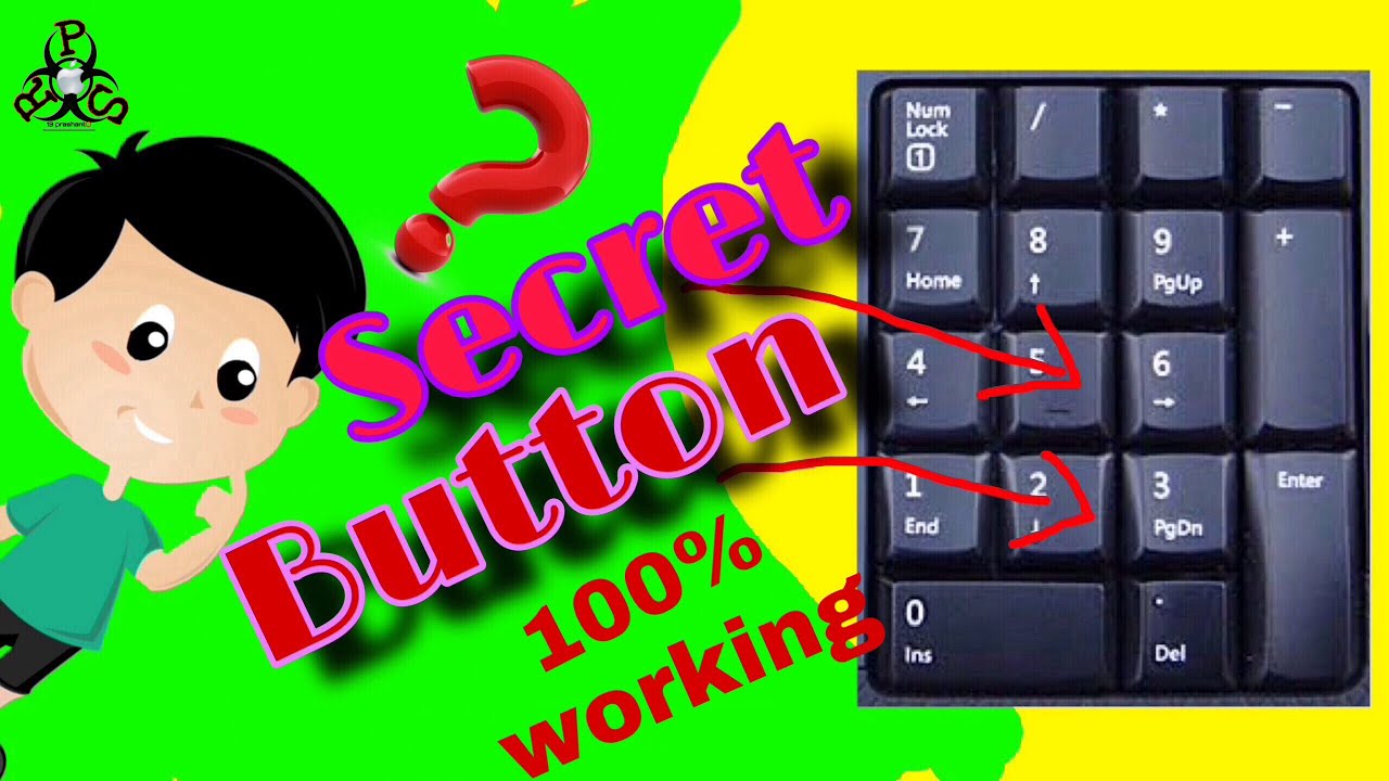 keyboards secret button 100% work - YouTube