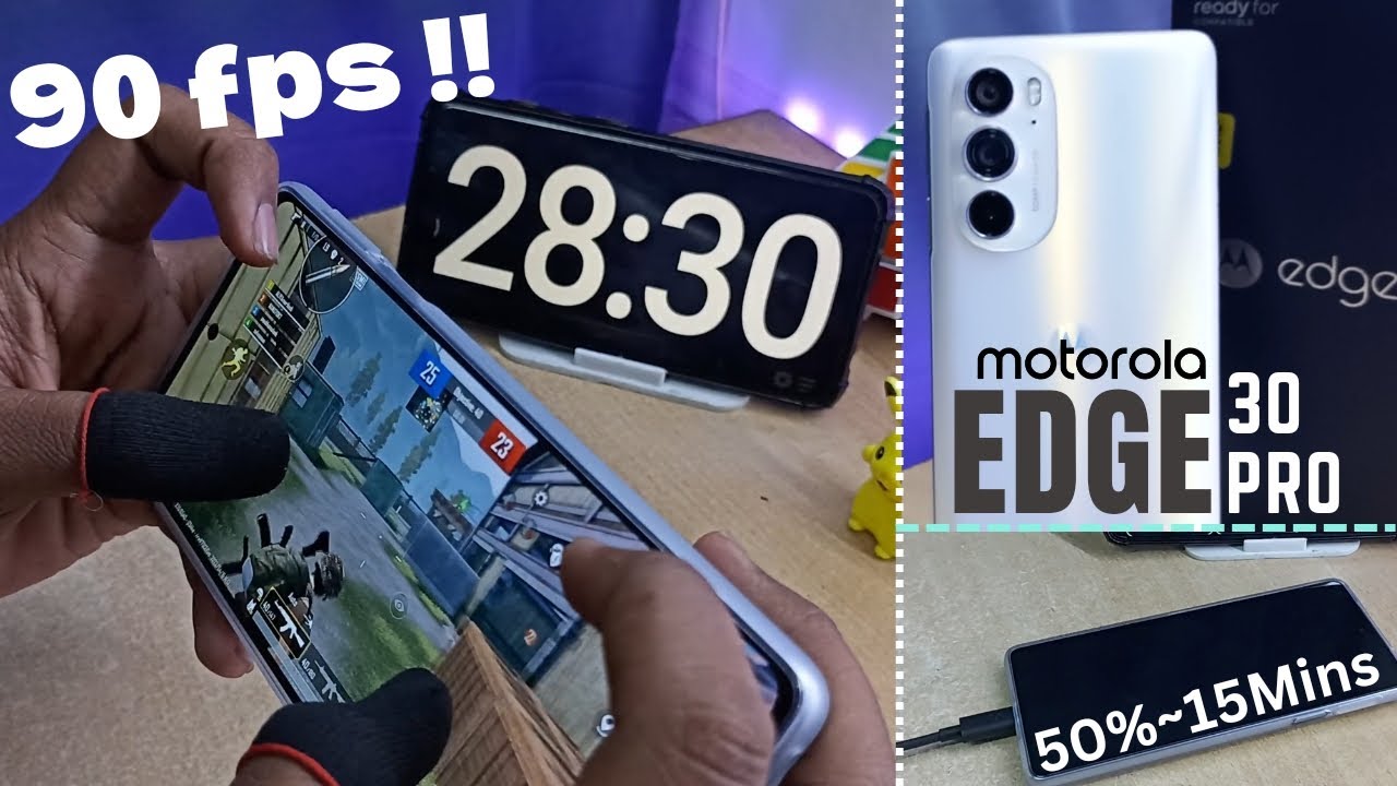 90 fps BGMI Test On Moto Edge 30 Pro | Unleashing Gaming Power Of Edge ...