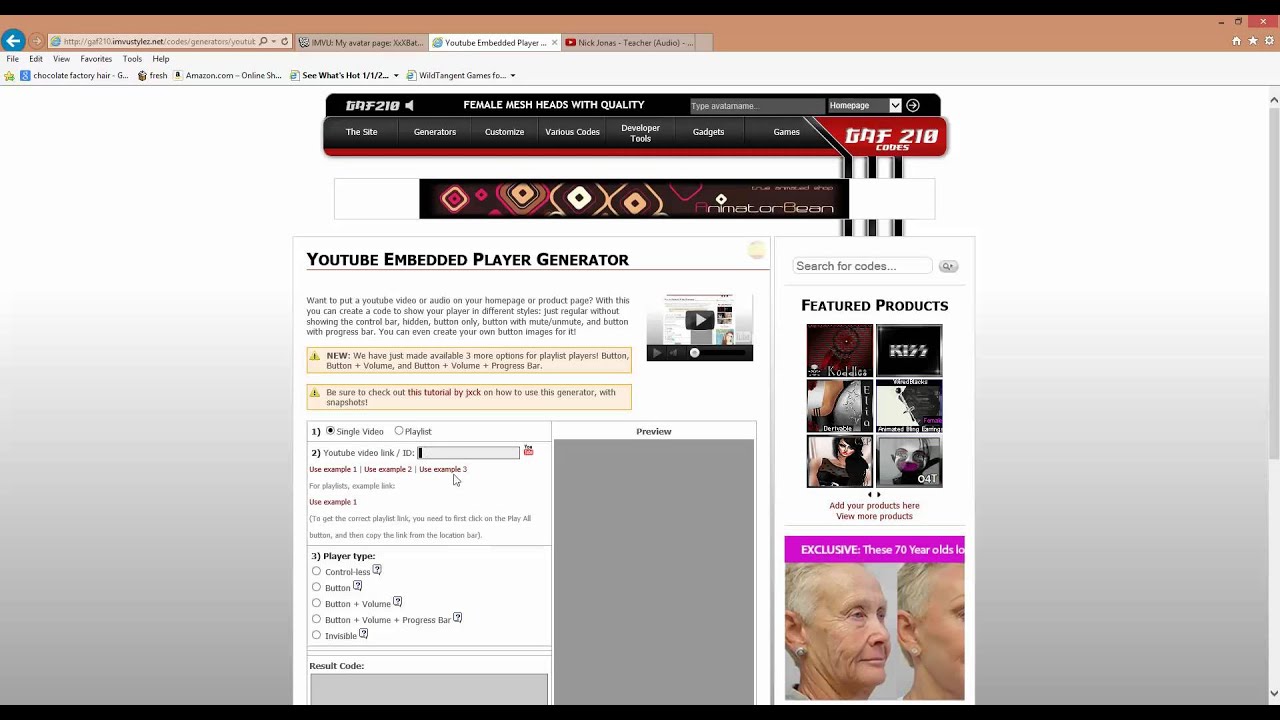 How to get music on your IMVU homepage - YouTube