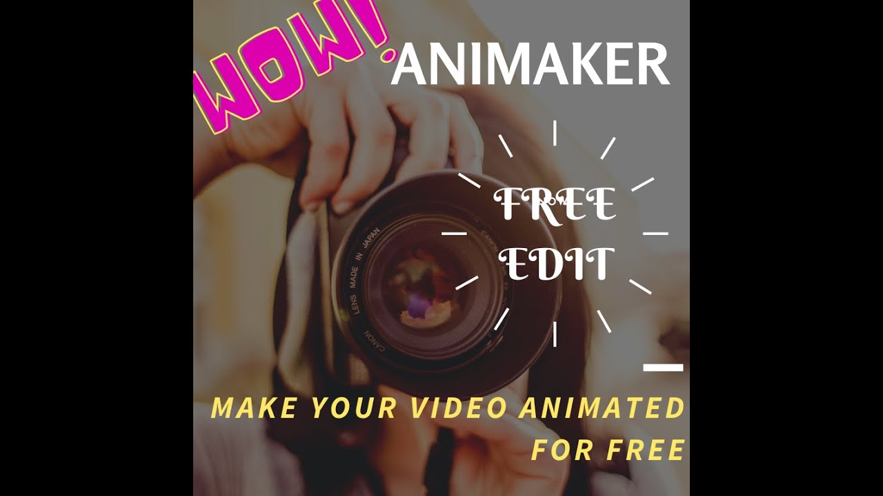 MY FIRST CHOICE ANIMATED VIDEO EDITOR SOFTWARE FOR FREE || MAKE ...