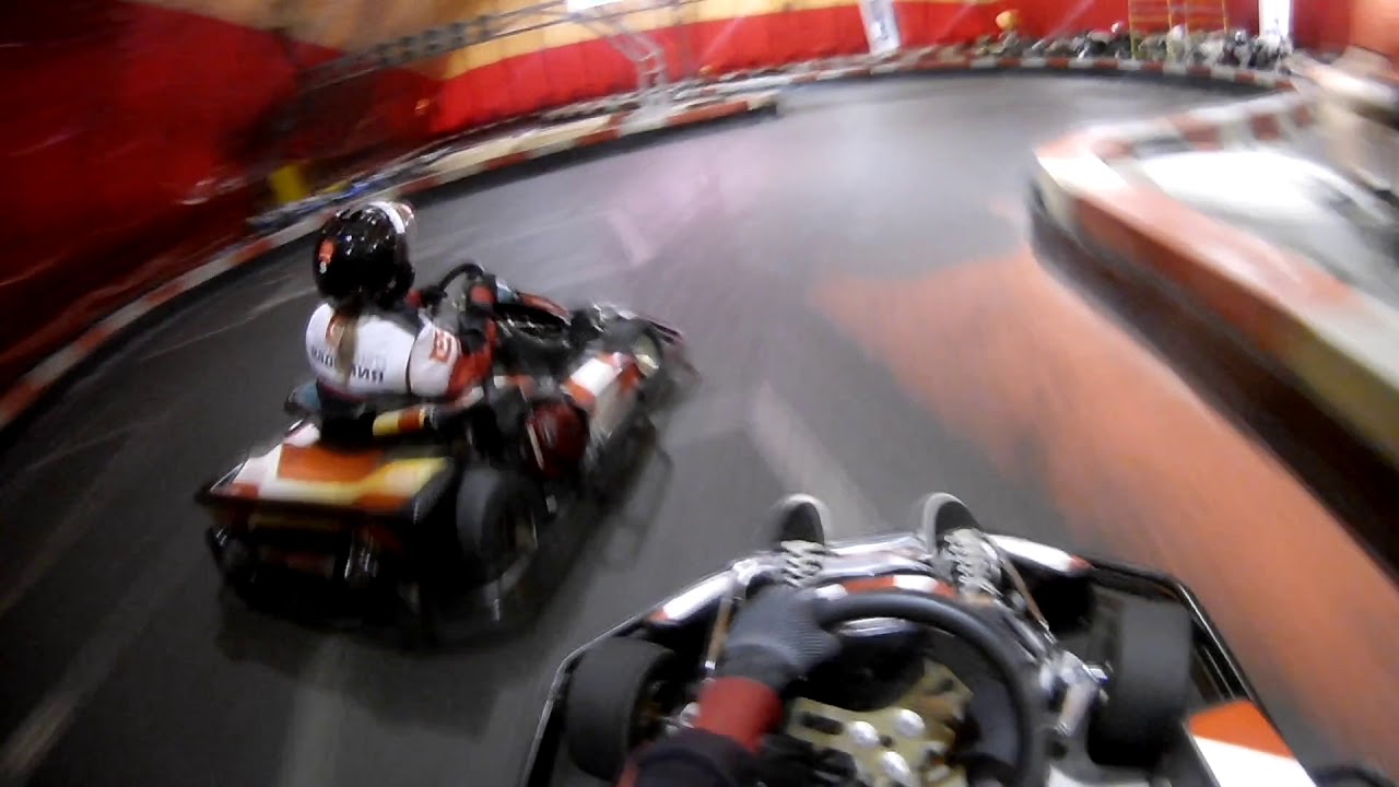 Go karting in Russia goes bad !! - YouTube