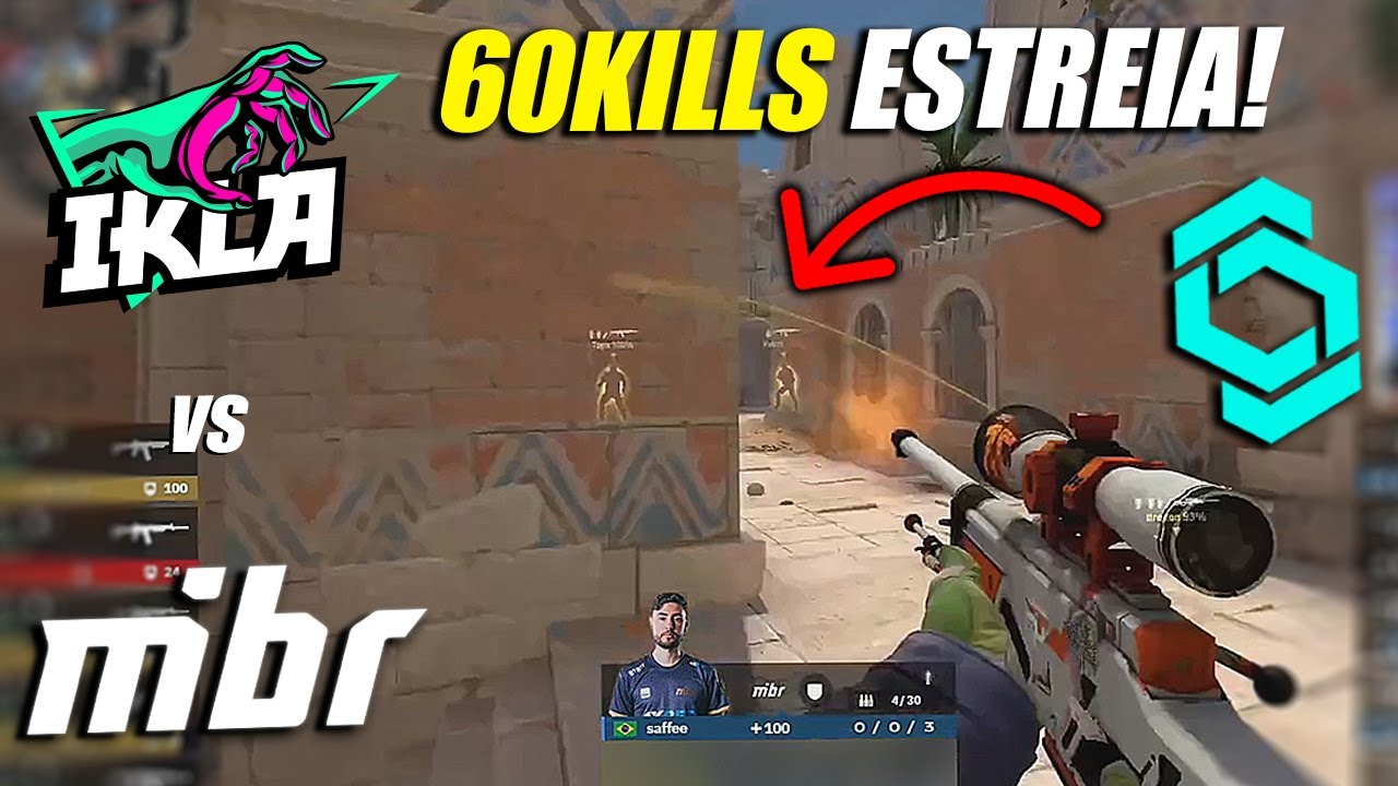 ESTREIA INSANA SAFFEE & DROP! NEW MIBR vs IKLA - CCT North Europe 6 ...