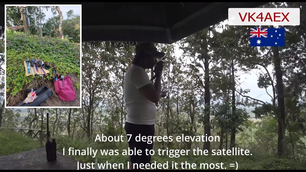 Musuan Peak (Mt. Kalayo) Hike and Hunt (AO123, AO91, IO86 Satellites ...