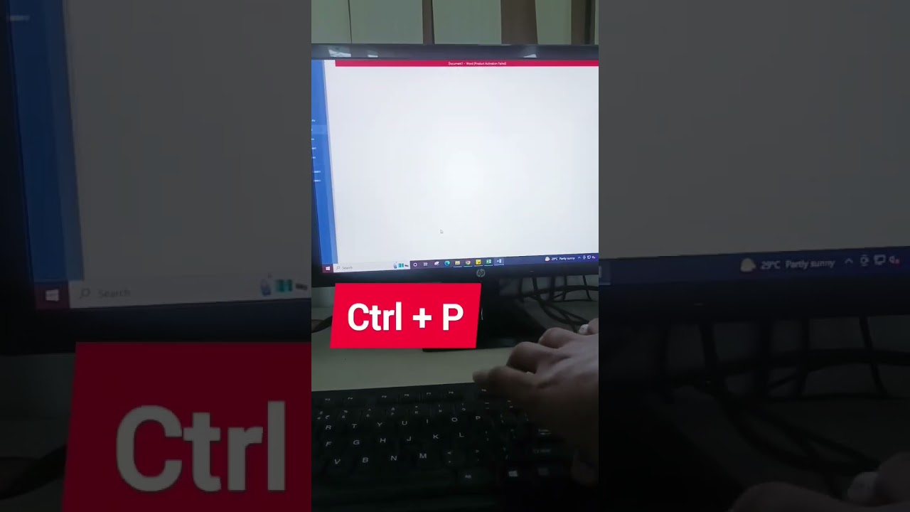 Print Out Shorts Youtubeshort Computer Tricks Computertricks Printout Laptops Ctrlp