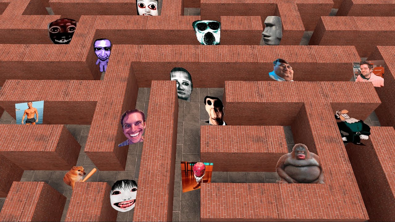 Nico's Nextbots Maze - YouTube