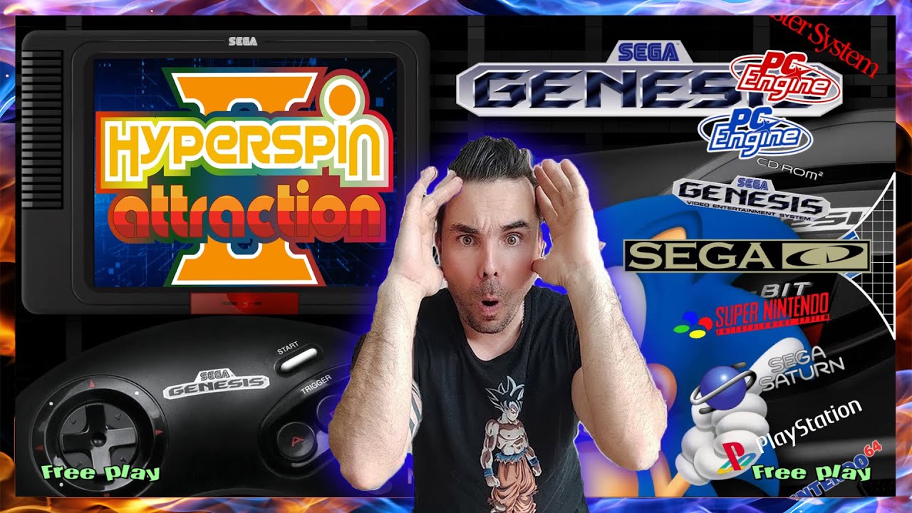 L'ultime new front-end Hyperspin Attraction II ( 2000 Jeux prêts à ...