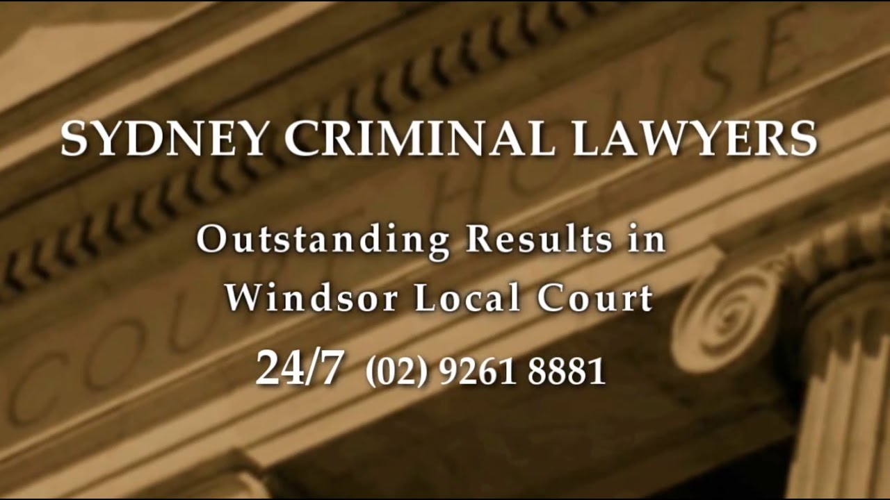 Windsor Local Court - YouTube