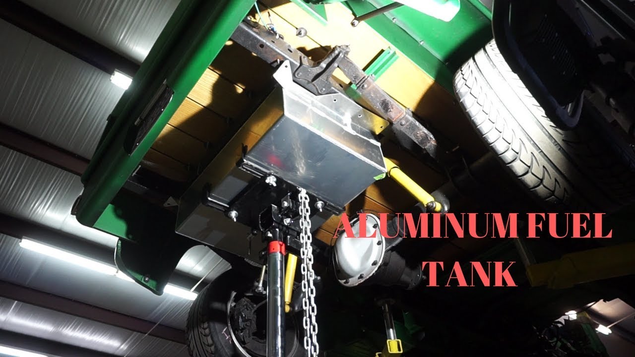 1953 F100 PART 2 X GAS TANK FOR EFI SETUP - YouTube