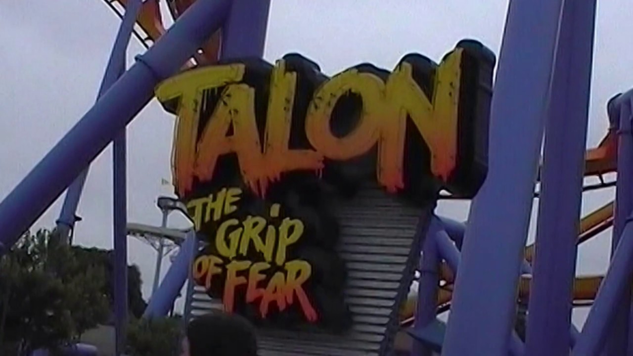 Talon Inverted Roller Coaster, Dorney Park - YouTube