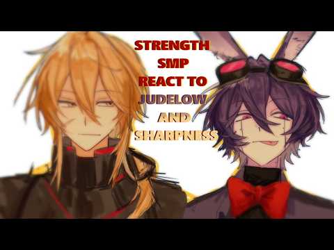 Strength SMP React to Judelow and Sharpness // Gacha React // Minecraft 