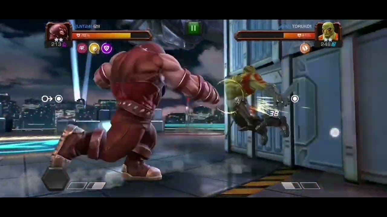 Juggernaut versus Drax #lnt2407 #mcoc #jaggernaut #drax - YouTube