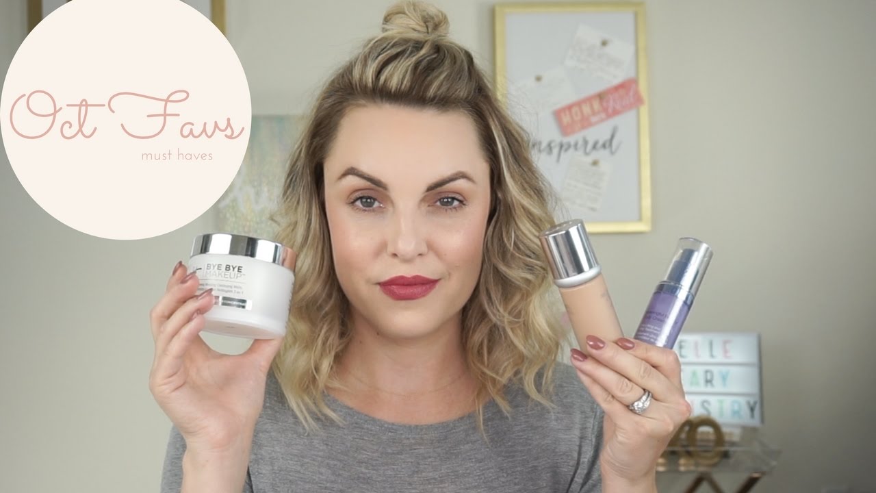 October Favorite Must Have Products - Elle Leary Artistry - YouTube