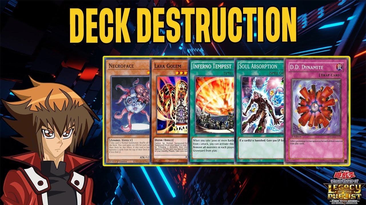 Deck Destruction Build | Yu-Gi-Oh! Legacy of the Duelist: Link ...