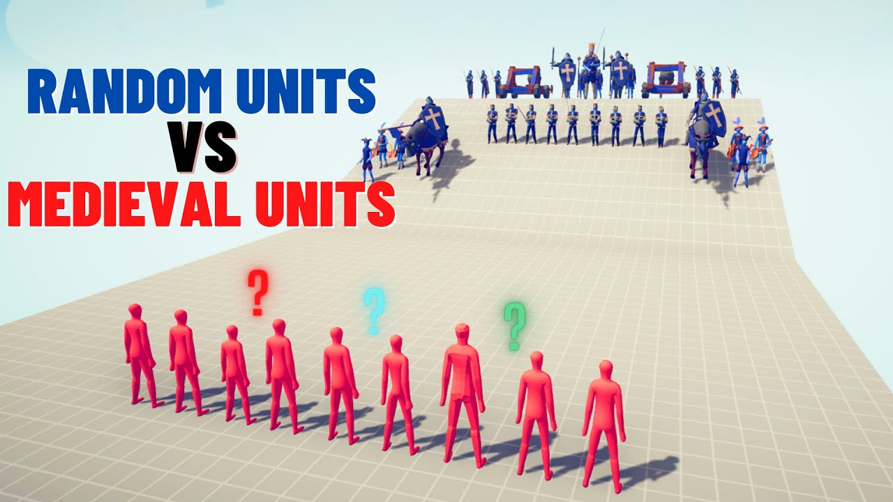 RANDOM MOD UNITS vs MEDIEVAL UNITS - RANDOM UNITS MOD - Totally ...