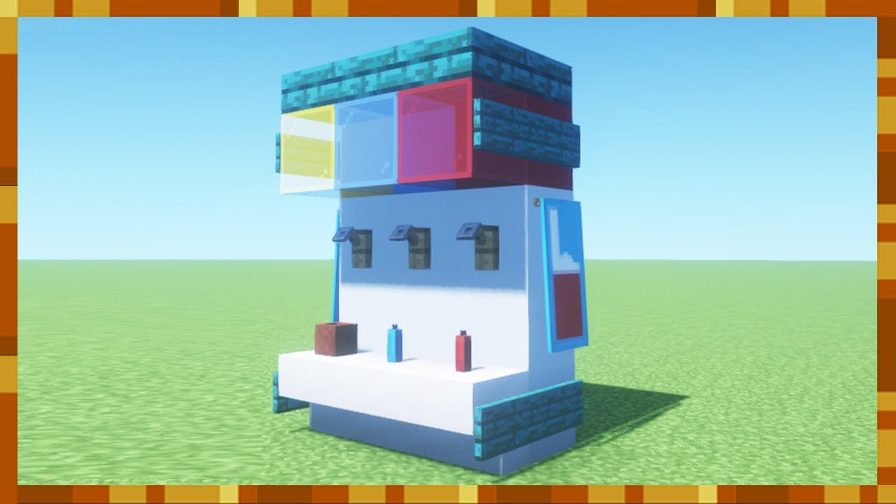 Minecraft Tutorial: How To Make A Slushy Machine - YouTube