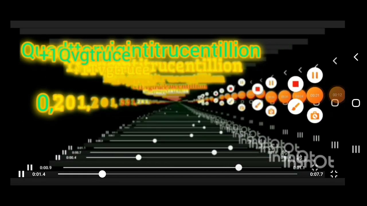 Numbers 1 to 1 Quinvigintitrucentillion (325/400) Quadringentillion ...