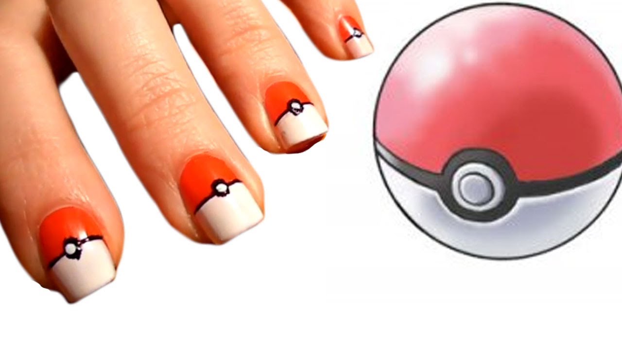 Pokémon Nails (Sfera Pokè) - YouTube