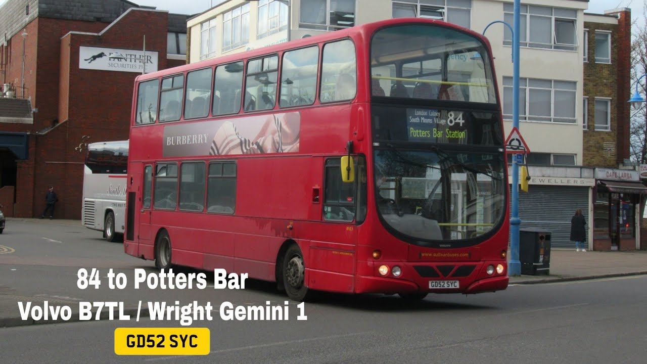 (New Route) GD52 SYC | Sullivan Buses | Volvo B7TL / Wright Gemini 1 ...