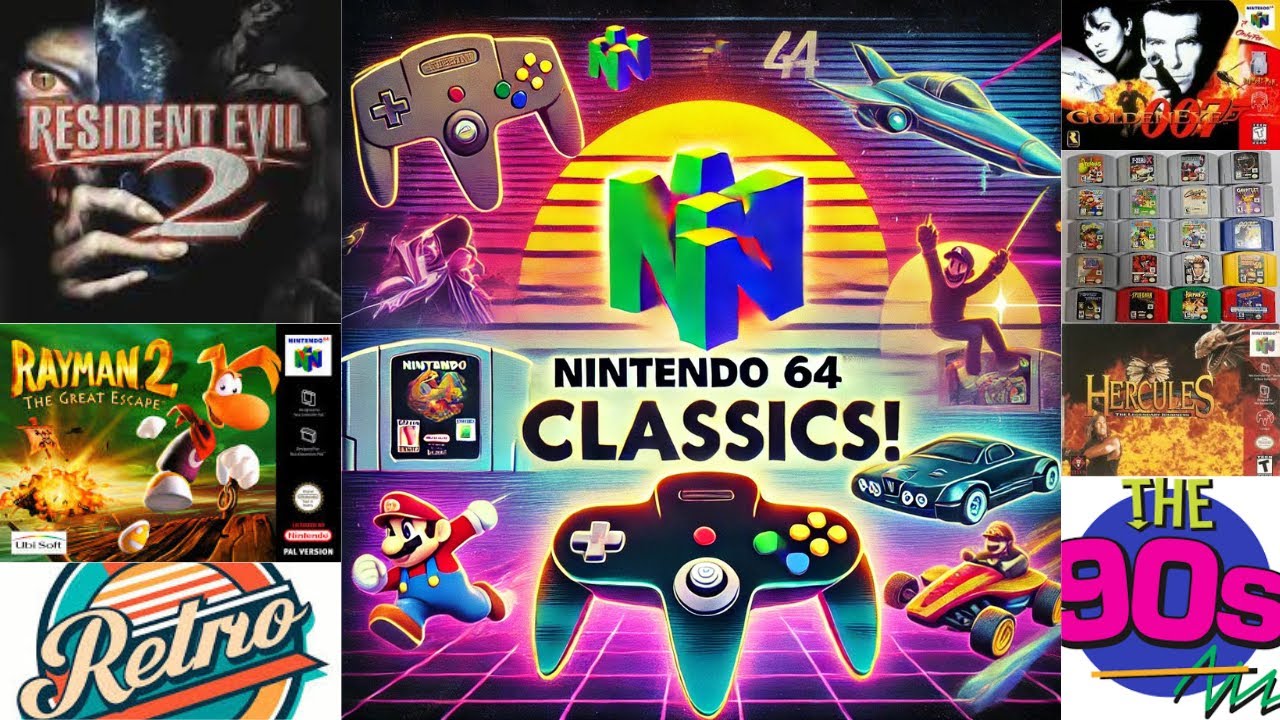 Retro Replay: Classic Nintendo 64 Games - YouTube