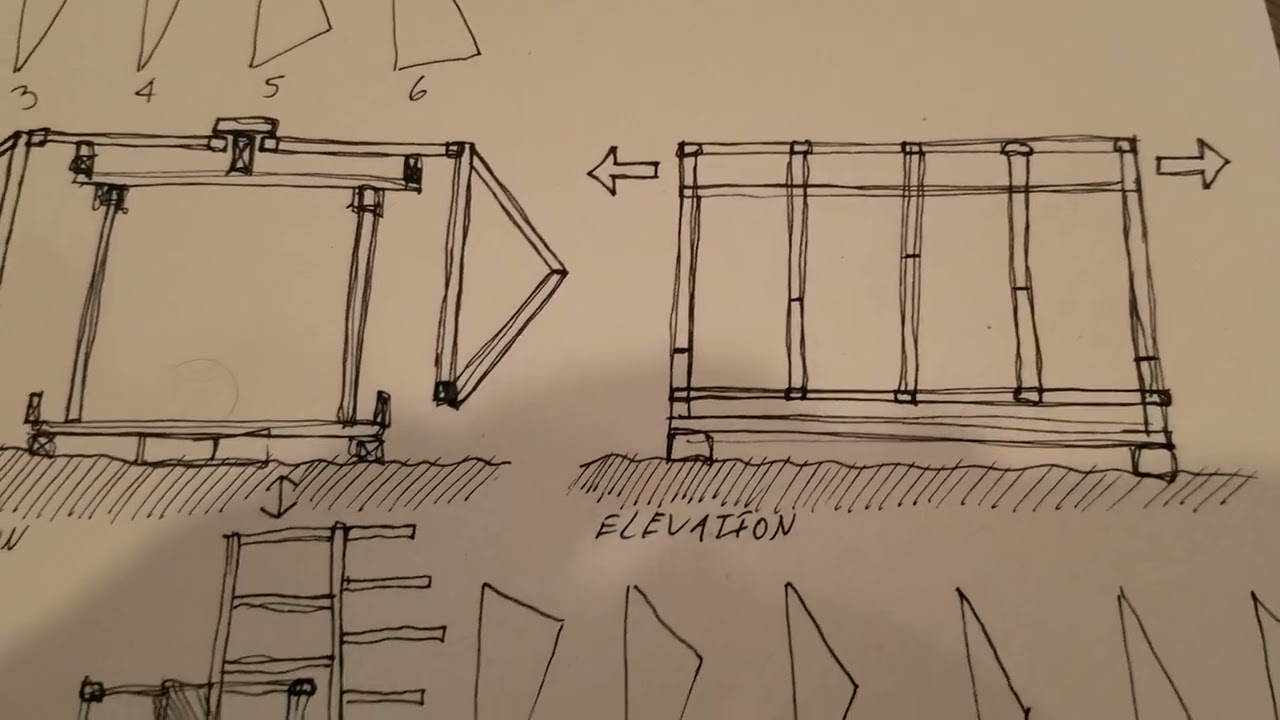 Kinetic Architecture Concept Model Build Sketch - YouTube