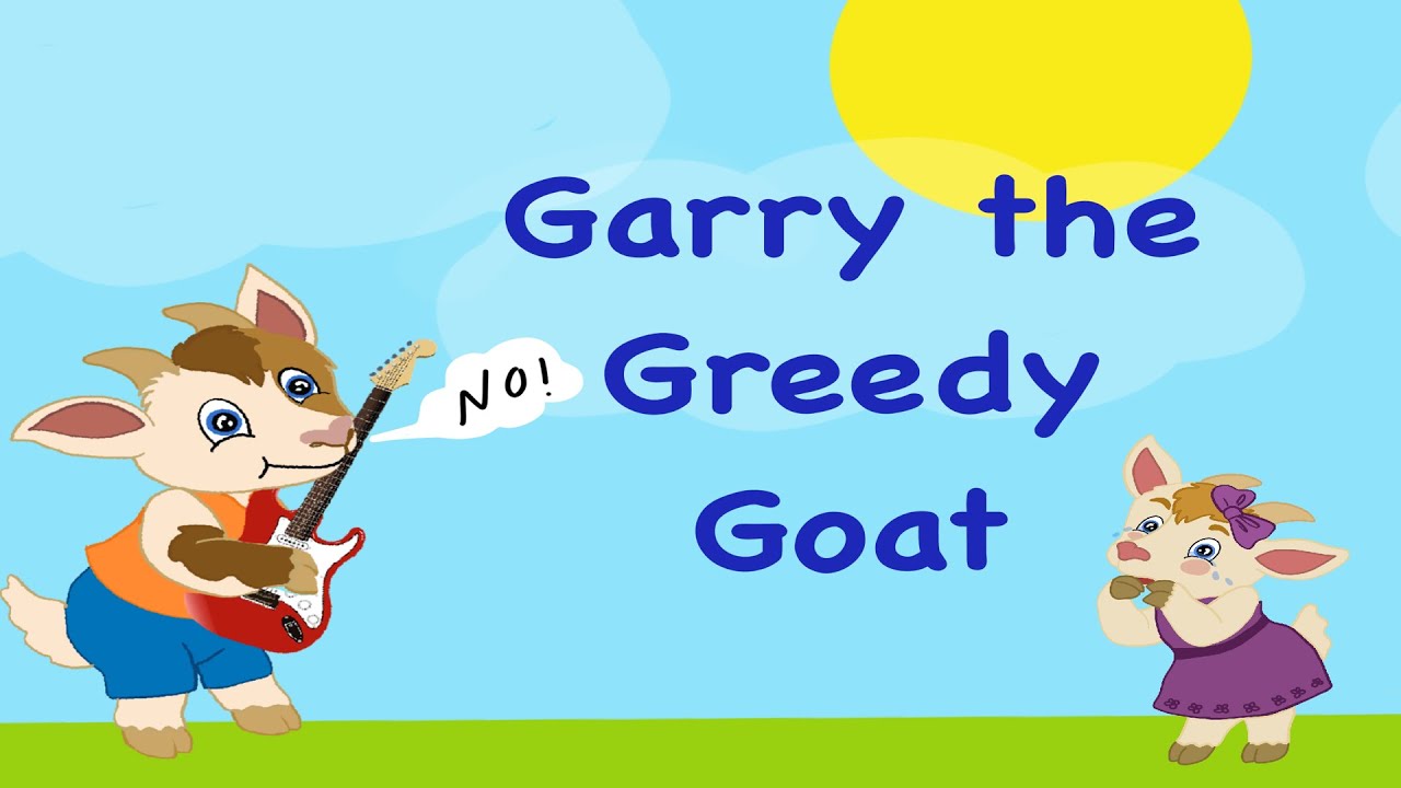 Garry the Greedy Goat \ The letter G - YouTube
