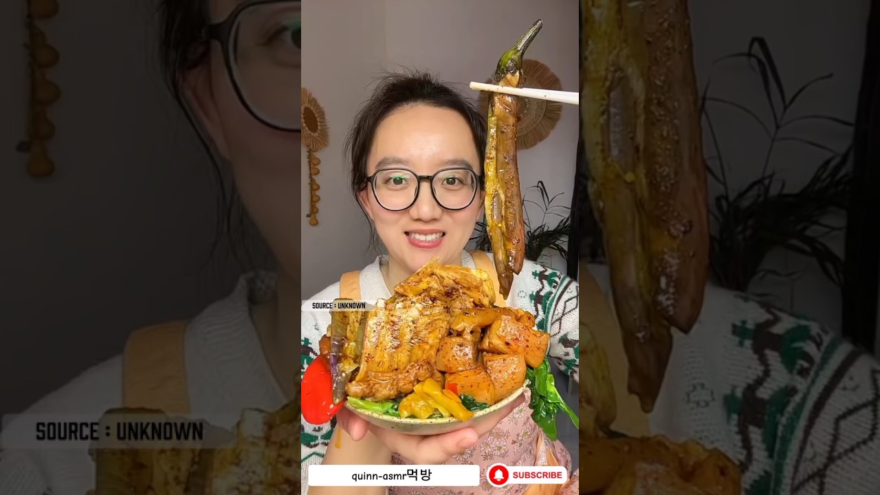 ASMR Mukbang yummy and spicy food #390 - YouTube