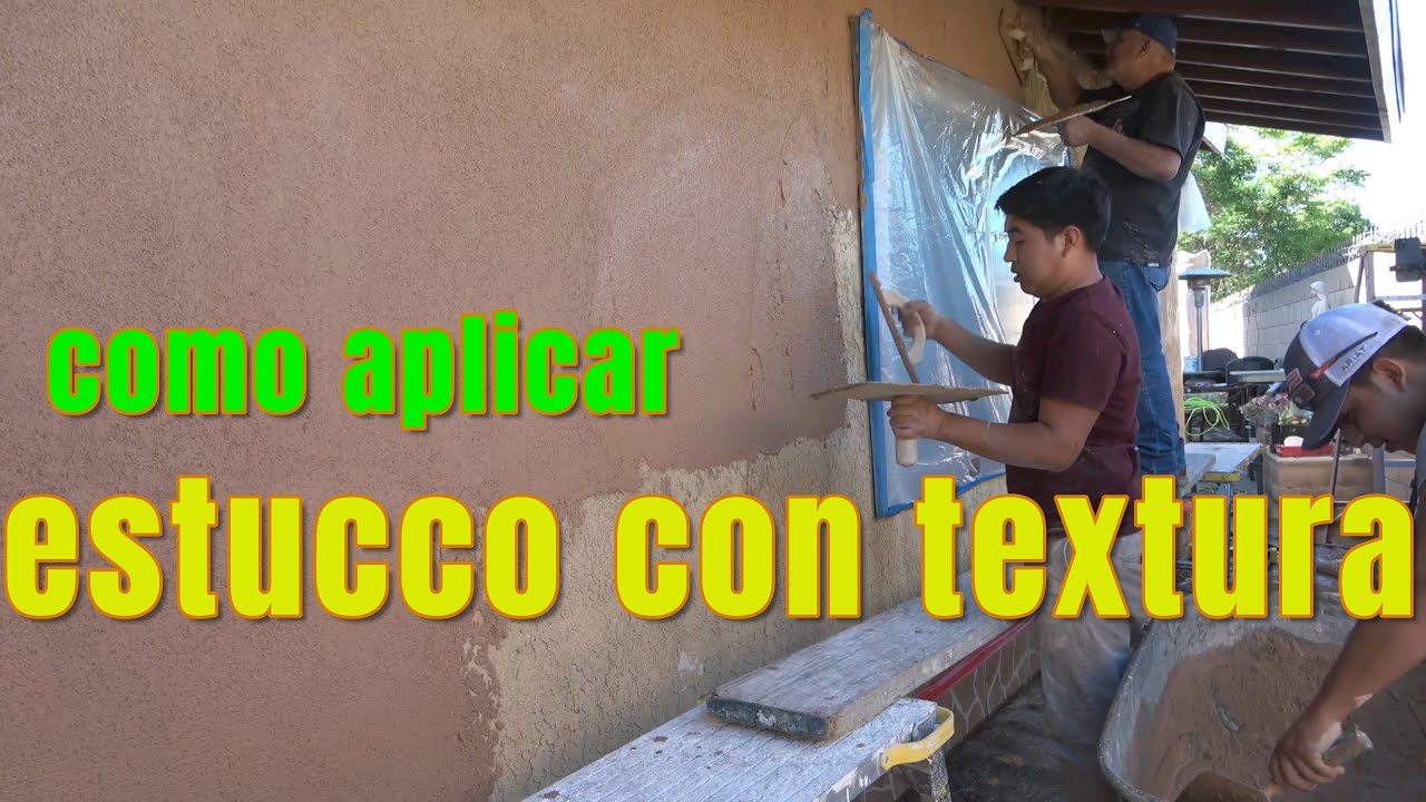como aplicar estaco con textura - YouTube