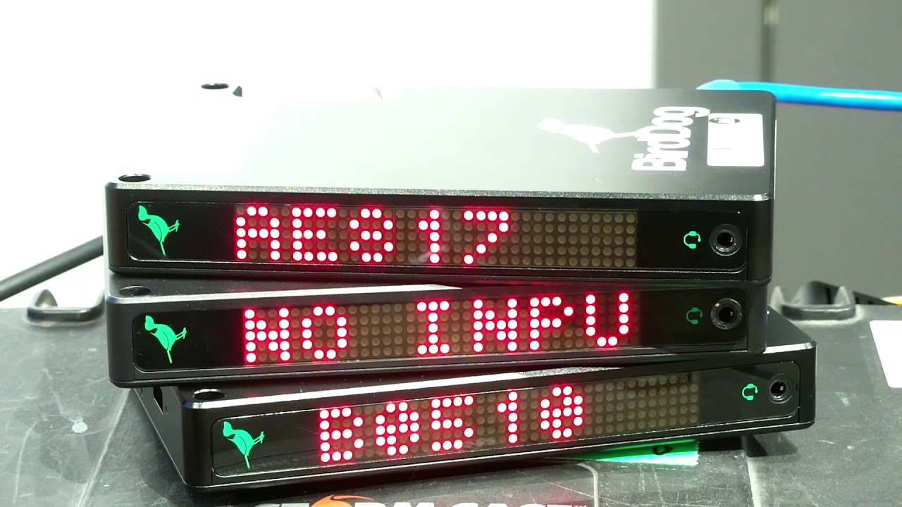 Bird Dog P200 NDI PTZ indoor testing - YouTube