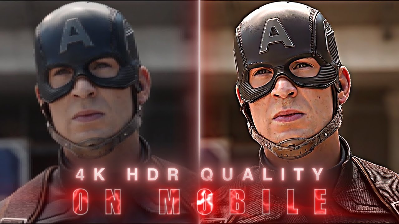 4K Quality Tutorial | 4K HDR Quality on Mobile - AI ENHANCE - YouTube