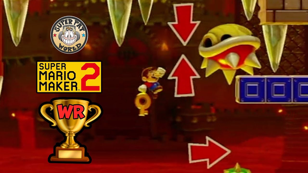 World Record On Creative Super Expert Mario Maker 2 Level 🏆 - YouTube