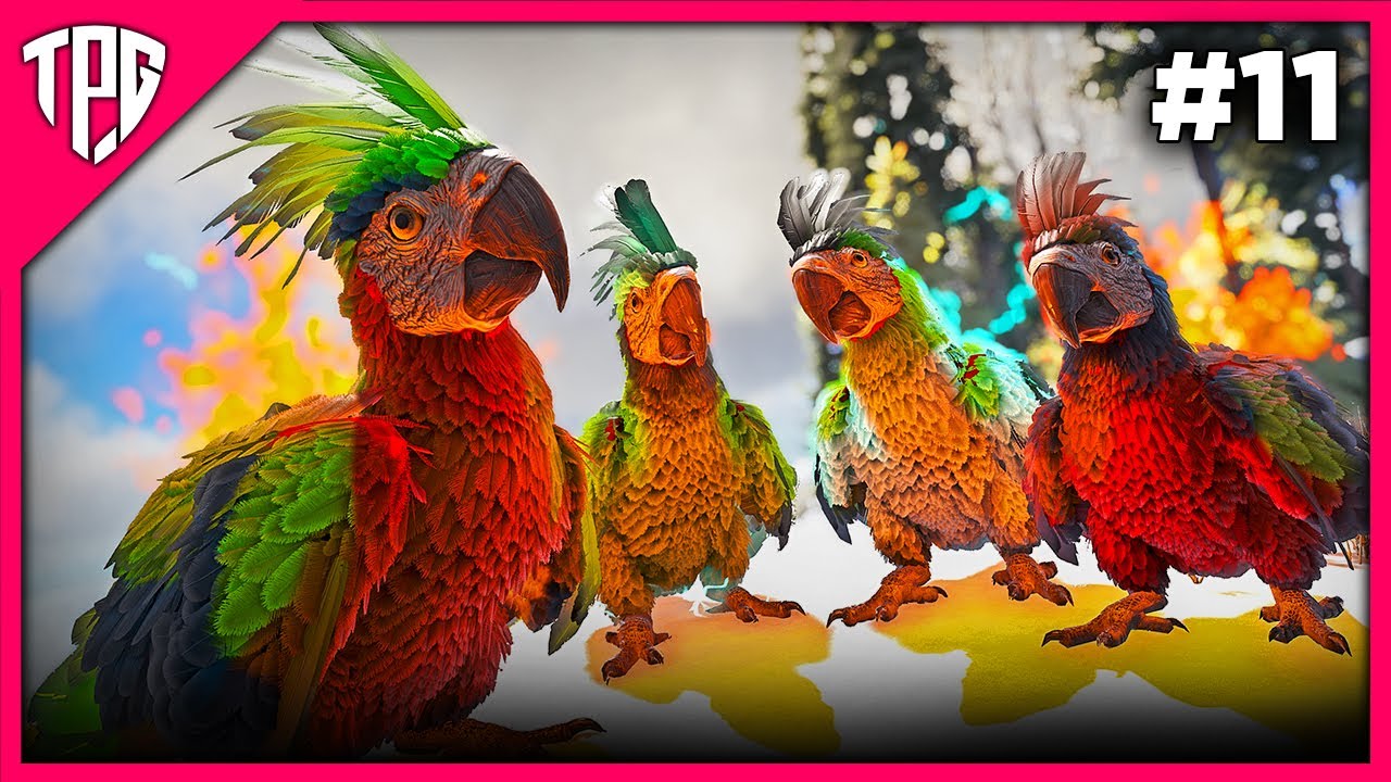 our PRIMAL PARROT Family! - ARK Primal Fear Tamil [EP11] - YouTube