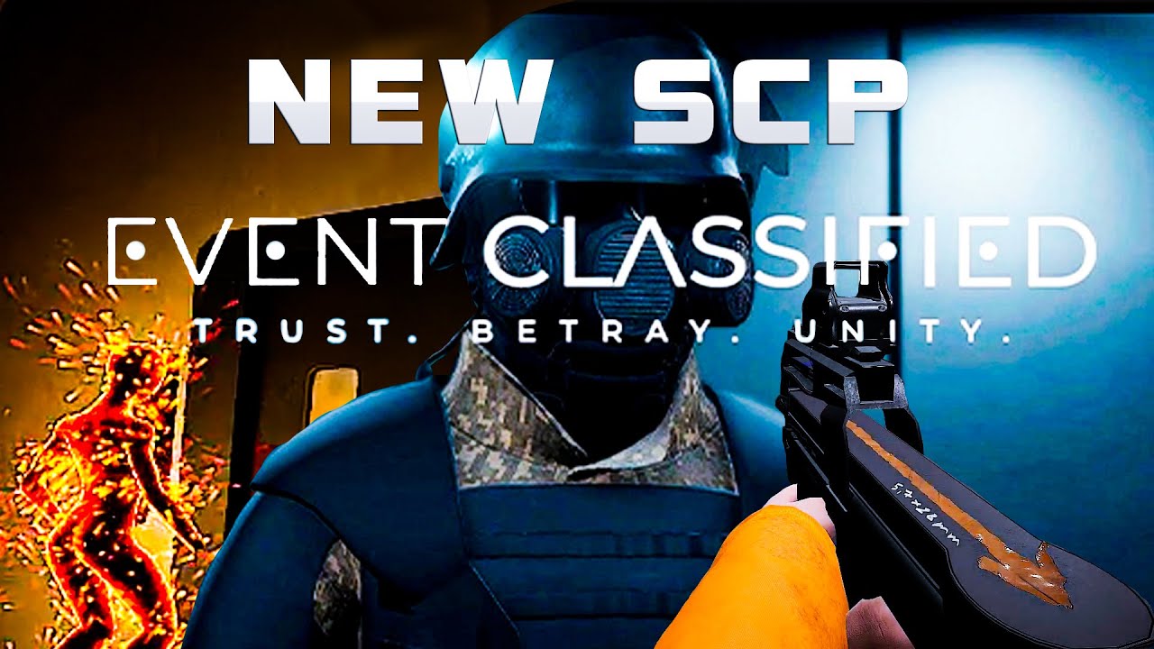 Обзор новой игры про сцп SCP: EVENT CLASSIFIED! - YouTube