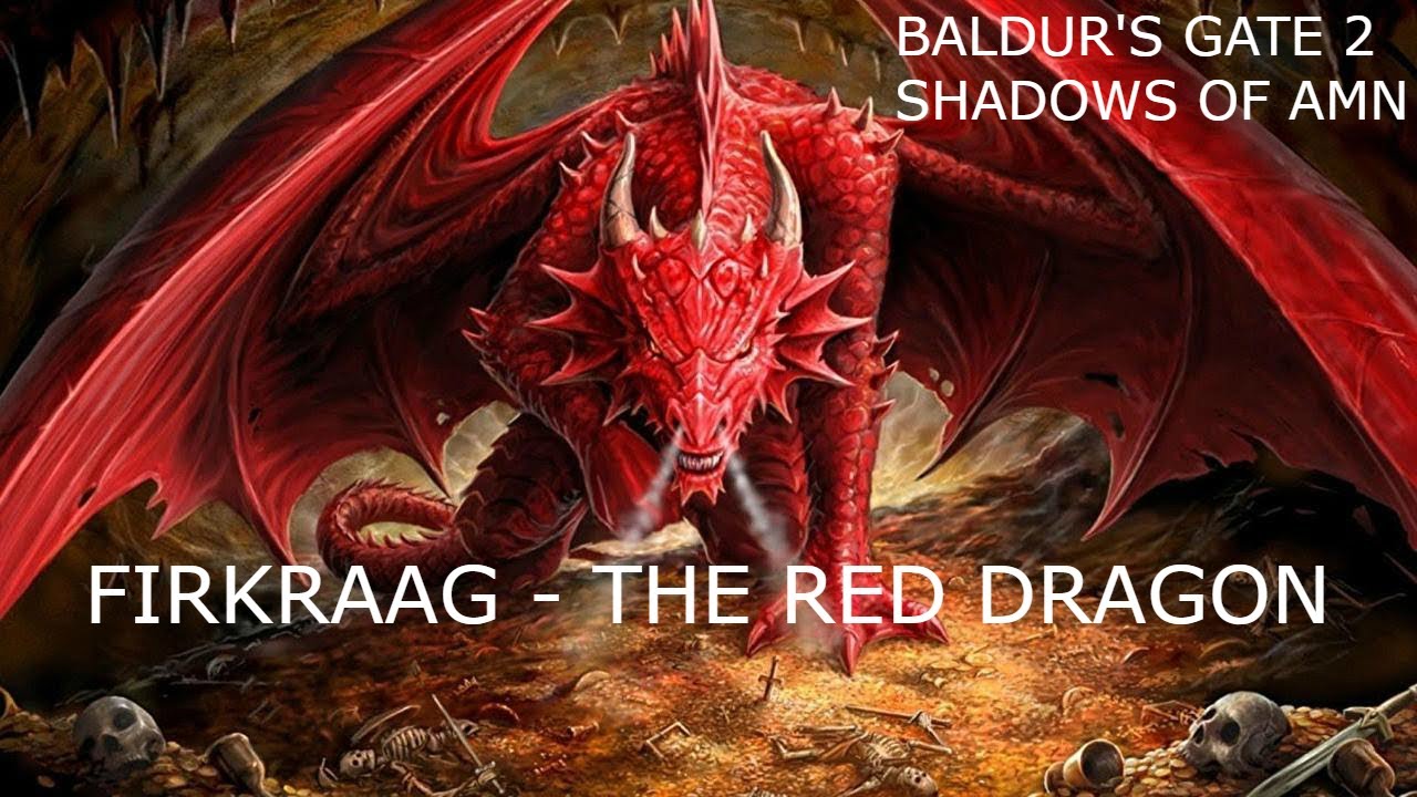Baldur's Gate 2 - Evil Party x Firkraag -The Red Dragon - YouTube