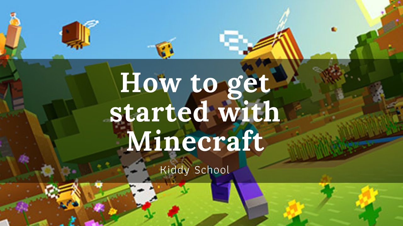 How to get started with Minecraft - YouTube