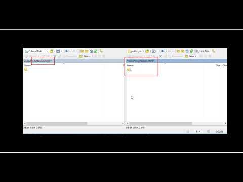 File Upload with WinSCP - YouTube
