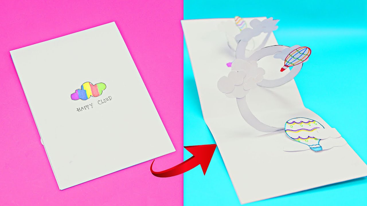 Special Handmade 3D Gift Cards for Lover || Everyday Crafts - YouTube