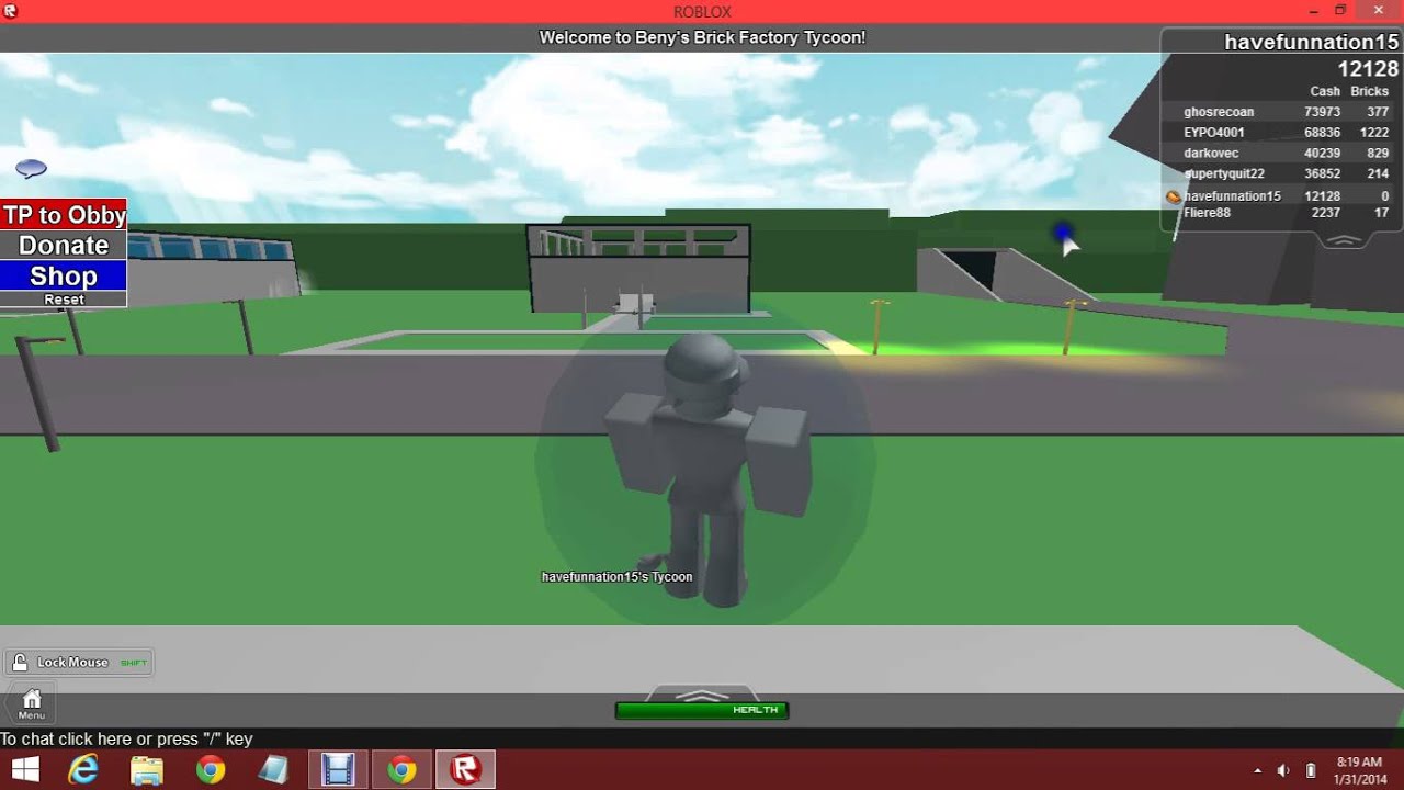 Roblox Episode 4 - Brick Factory tycoon - YouTube