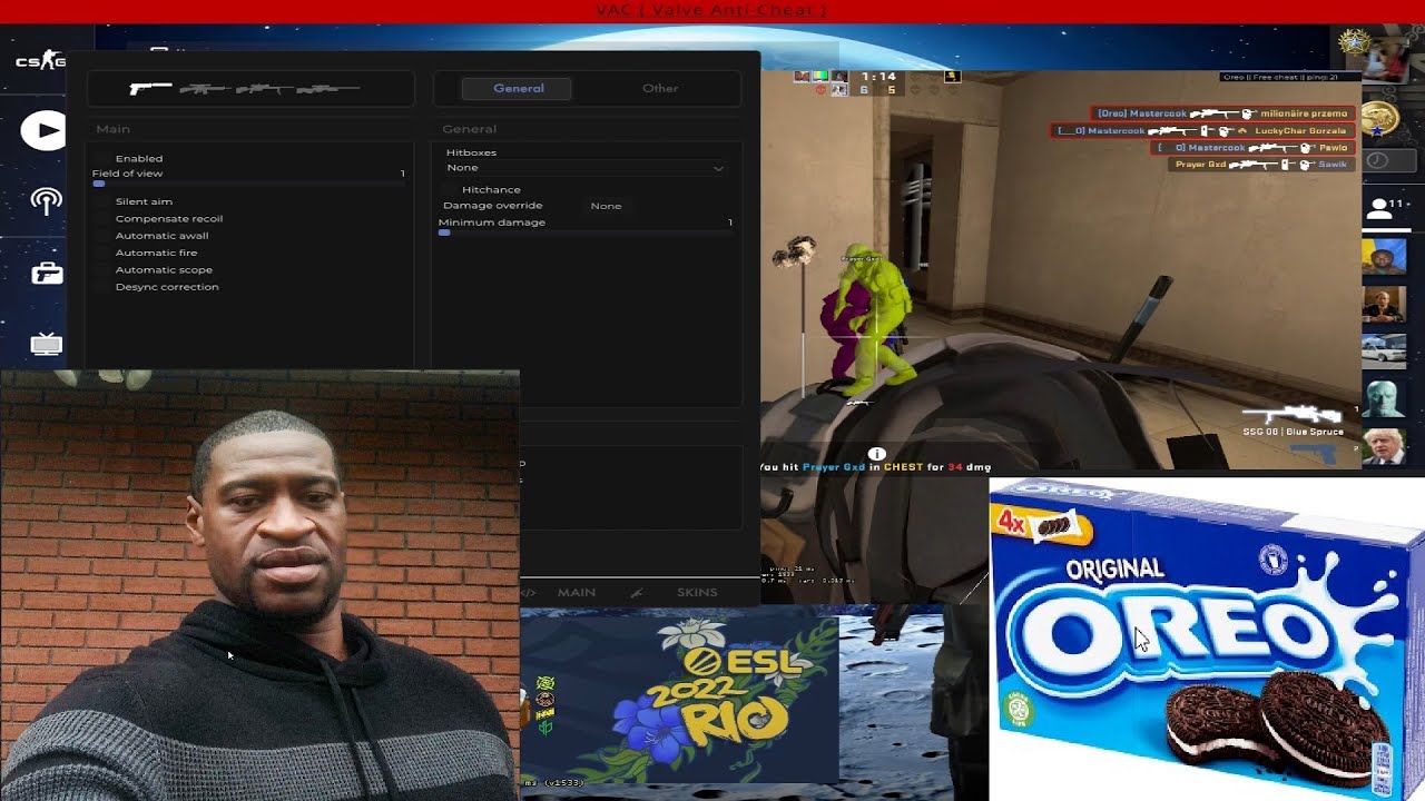 Playing CSGO HVH with some dog$hit Pa$te - YouTube