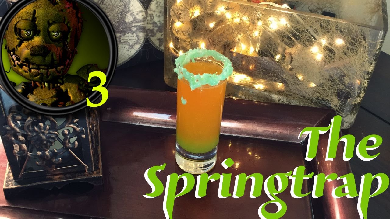 Five Nights at Freddy's 3: THE SPRINGTRAP SHOT | Cocktails & Consoles ...