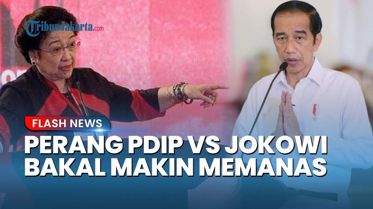 PENGAMAT Sebut Perang PDIP vs Keluarga Jokowi Makin Panas, Usai Hasto ...