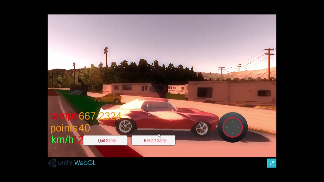 3D simulateur jeu de voiture unity 3D by jason colomay - YouTube