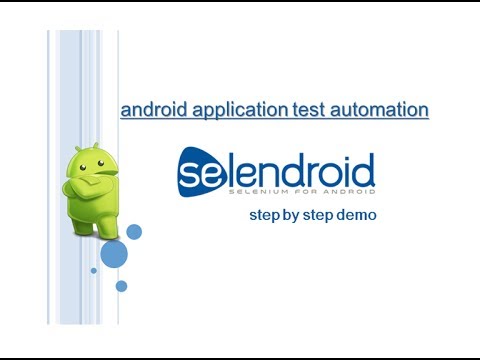Selendroid : Android Mobile Application Test Automation: Step by Step ...