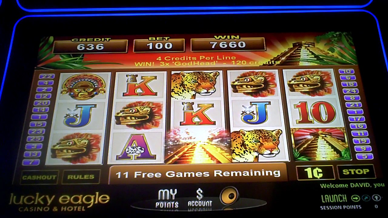 Aztec Fortune Slot Machine Bonus - YouTube