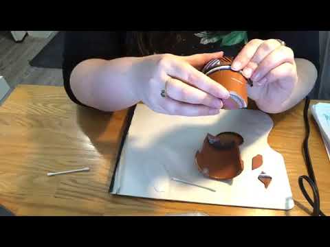 Reconstructing pottery like an Archaeologist - YouTube