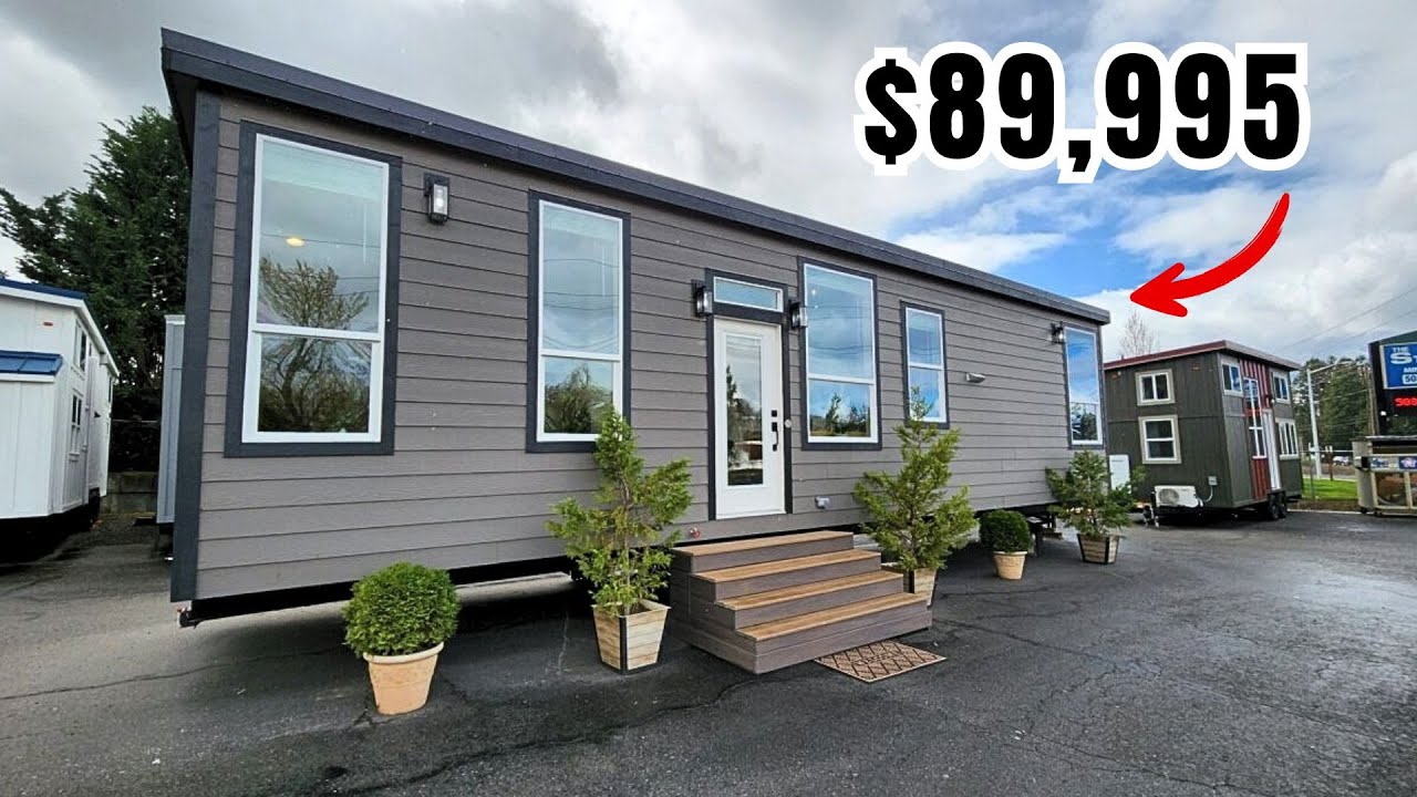 2-Bed Tiny Home, No Lofts! (Tour) - YouTube