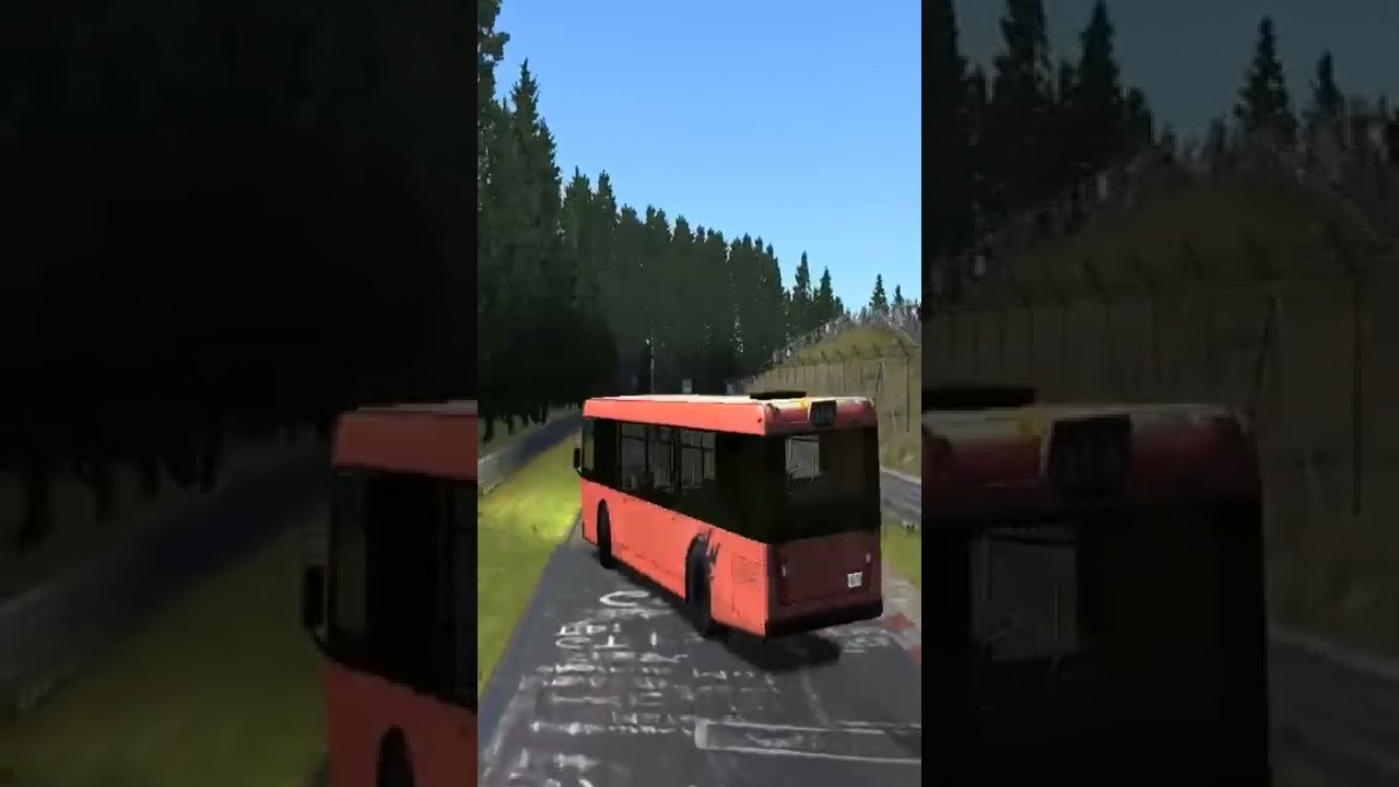 Nurburgring bus drifting assetto corsa - YouTube