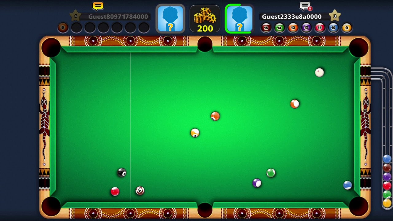 POOL 8 Ball - Cara Kesempatan Pertama Tapi Bola Sisa 1 - YouTube