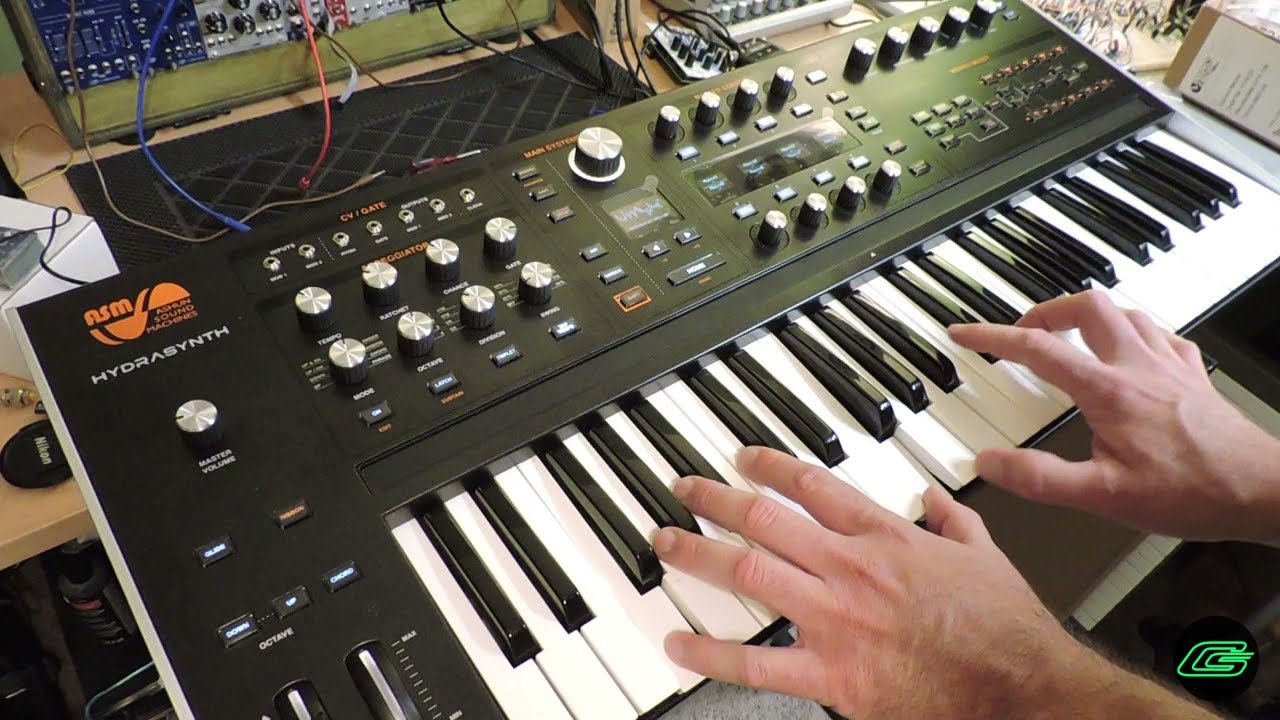 GSE Patches for ASM Hydrasynth [Demo04:Patches031-040] - YouTube